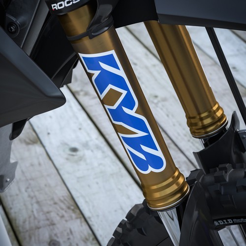 KYB Fork Stickers Suspension Decals Set (Yamaha Blue) (9x6.5) | eBay