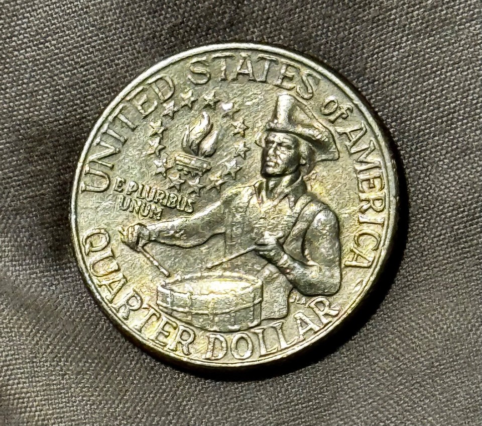 1776-1976 d bicentennial quarter D Rare Filled mint mark | eBay