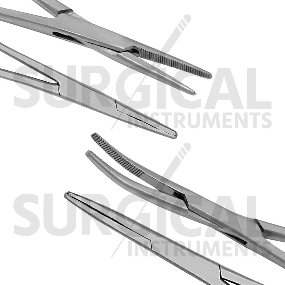 118 Pcs T/C Spay Neuter Pack Veterinary Instrument Forceps Scissor Set ...
