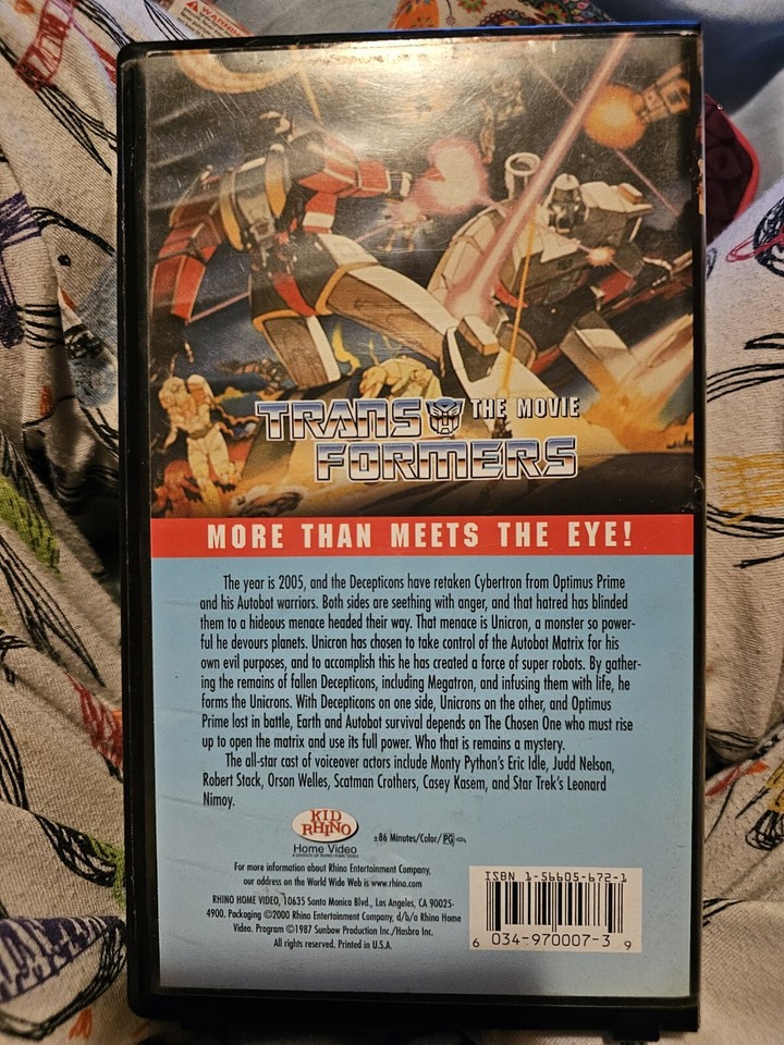 Transformers: The Movie (VHS, 1999, Clamshell) 81227208936| eBay