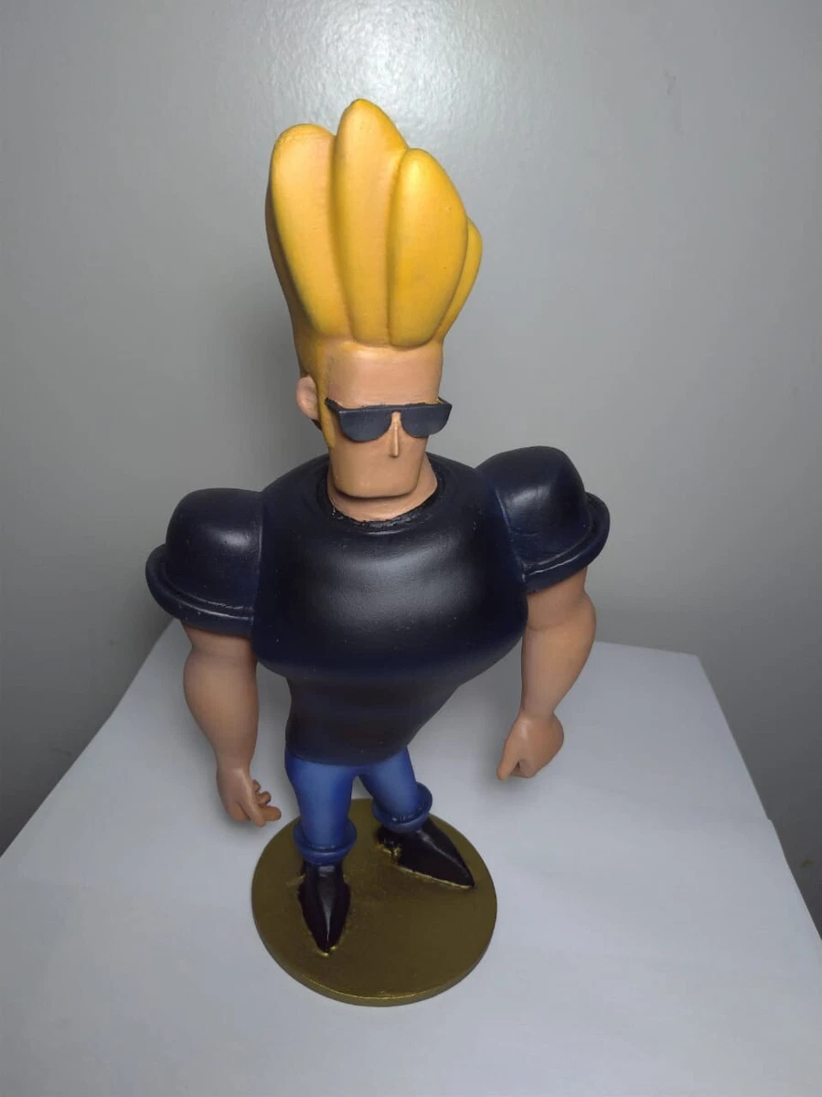 Johnny Bravo Statue Figure Cartoon Network🖐 Descubra o poder das ...