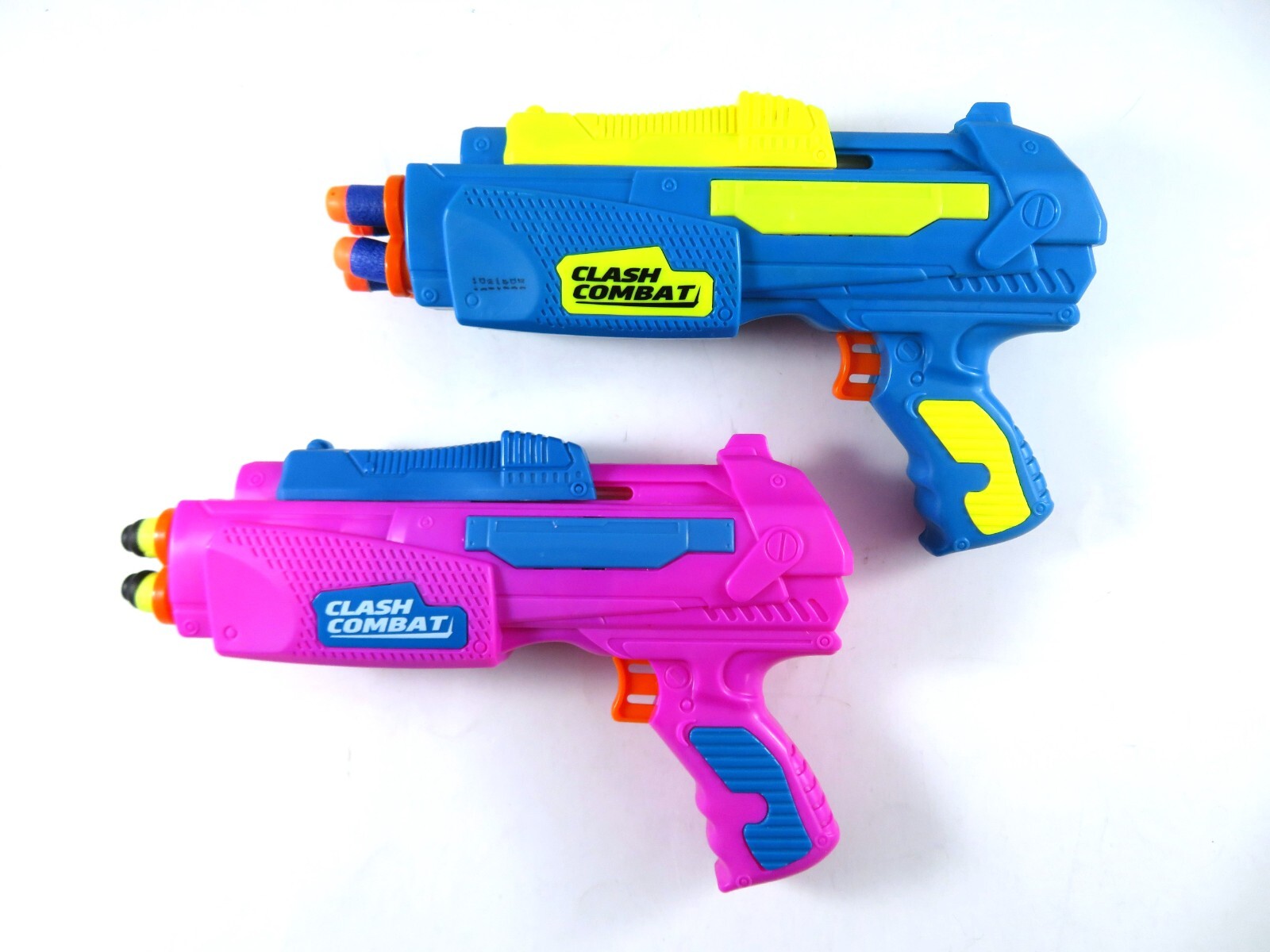 Adventure Force Clash Combat Dart Blaster Set Of 2 With 8 Soft Darts ...
