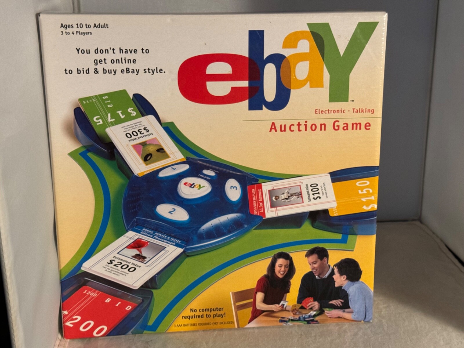 2001 Hasbro Ebay Electronic Talking Auction Game-NRFP | eBay