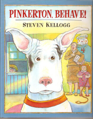 Great Dane Children's Book Pinkerton, Behave! Inscribed author Steven ...