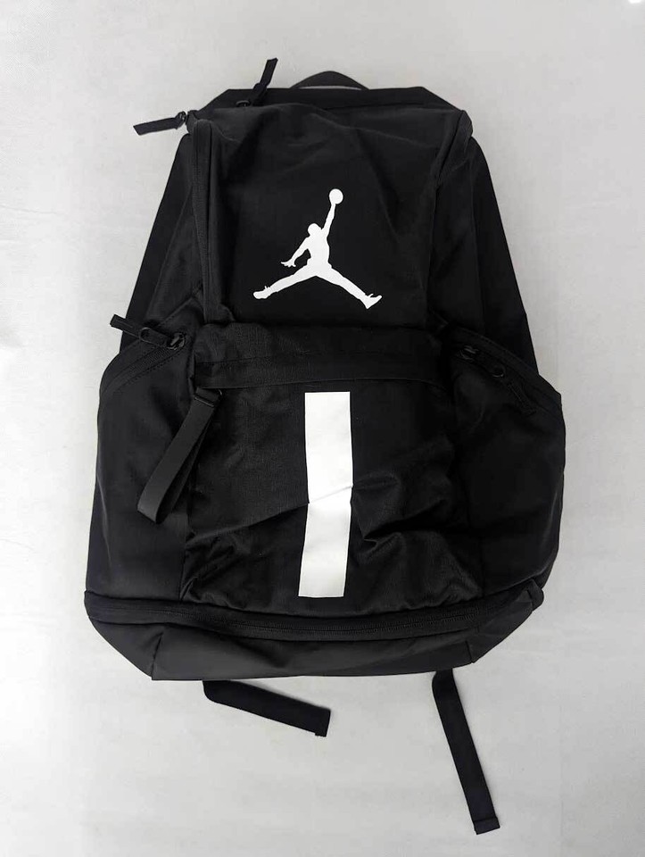 NIKE AIR JORDAN JUMPMAN BACKPACK SLING PREMIUM LAPTOP BLACK GYM RED ...