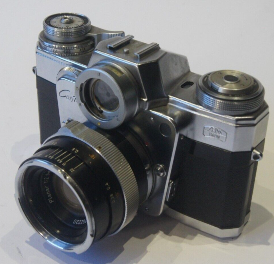 Reflex Analogue Zeiss Ikon Contarex Cyclope Bullseye Carl Zeiss Planar ...