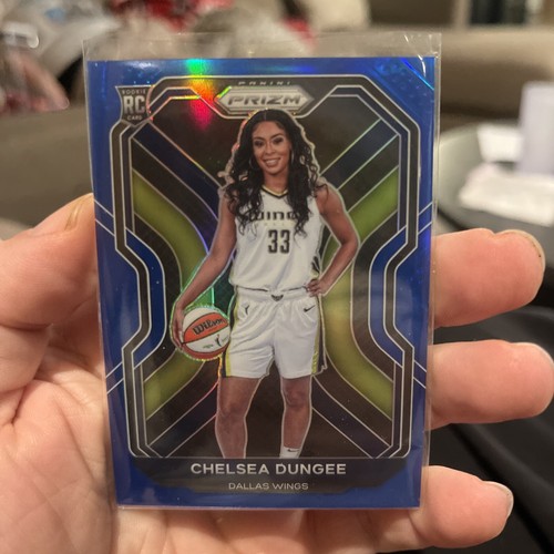 2021 PANINI WNBA PRIZM BASKETBALL CHELSEA DUNGEE BLUE PRIZM ROOKIE/149 ...