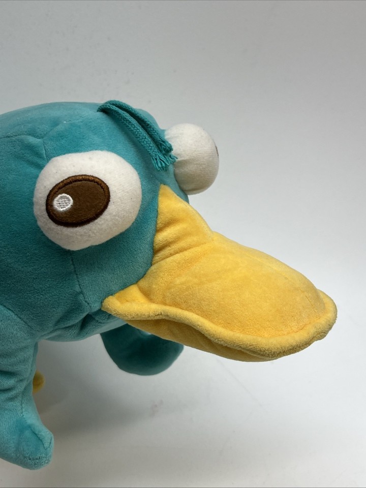 Disney Phineas & Ferb Perry the Platypus 13" Plush Stuffed Animal🔥 ...