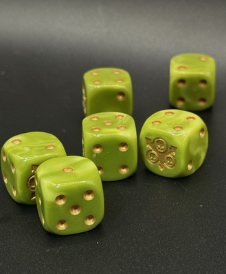Warhammer 40K Death Guard Nurgle Dice | eBay