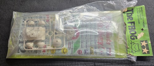 Vintage NOS Tamiya The Frog RC Car Body, Wing, and Driver Parts Set ...