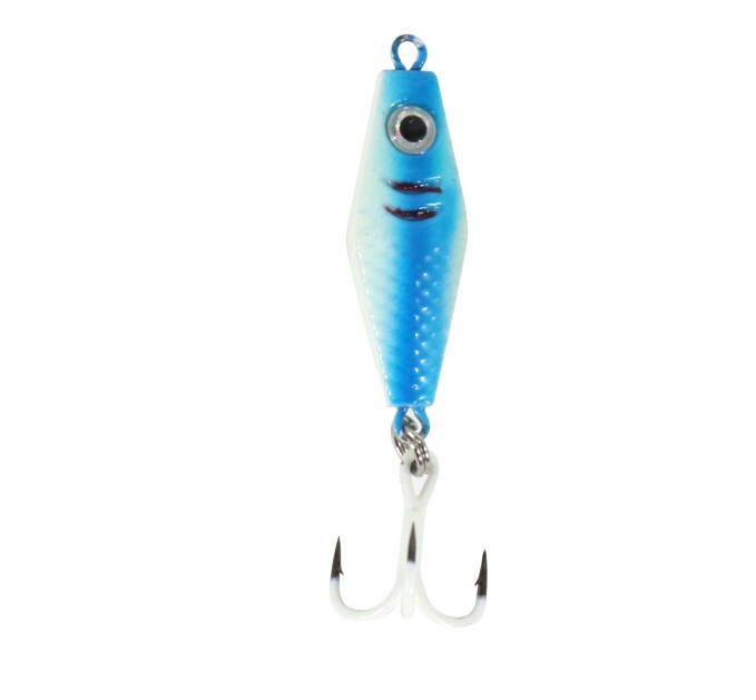 Clam Rattlin PT Spoon 1/16 oz - Rainbow Glow - Ice Fishing Lure | eBay