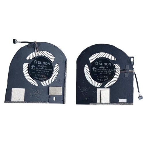 1pcs CPU GPU Cooling Fan for Dell Precision 7530 7540 P74F | eBay