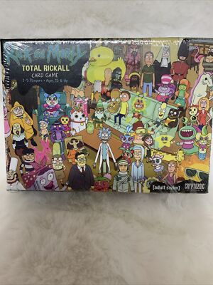 Rick and Morty: TOTAL RICKALL Cooperative Card Game 2 - 5 Players Ages ...