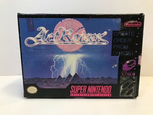 ActRaiser - Nintendo SNES w/ box ( B67 ) | eBay