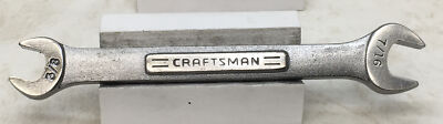 Craftsman Open End Wrench Model 44572, Sizes 3/8” X 7/16”, 5-1/4” Long ...