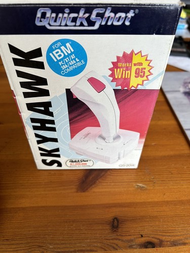 1998 Quickshot Skyhawk QS-209E Joystick Retro (IBM - PC) Brand New ...