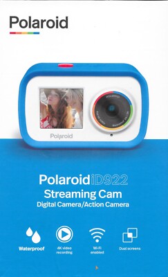 Sports Action Camera Polaroid id922 Streaming Action Camera BRAND NEW ...