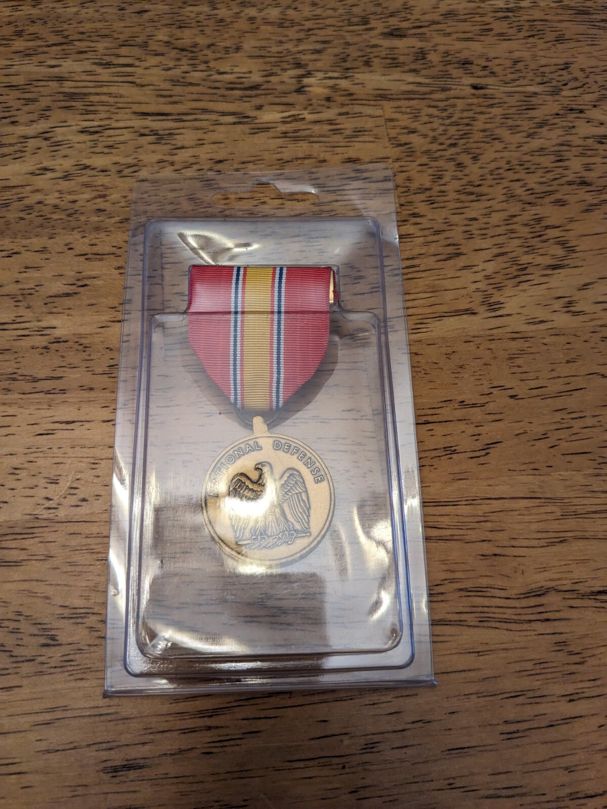 NATIONAL DEFENSE SERVICE MEDAL MATTE SUBDUED MILITARY GI ISSUE W/ BOX ...