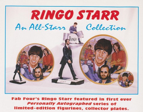 Ringo Starr All-Starr Collection PROMO Flyer Gartlan Press Release Beatles | eBay