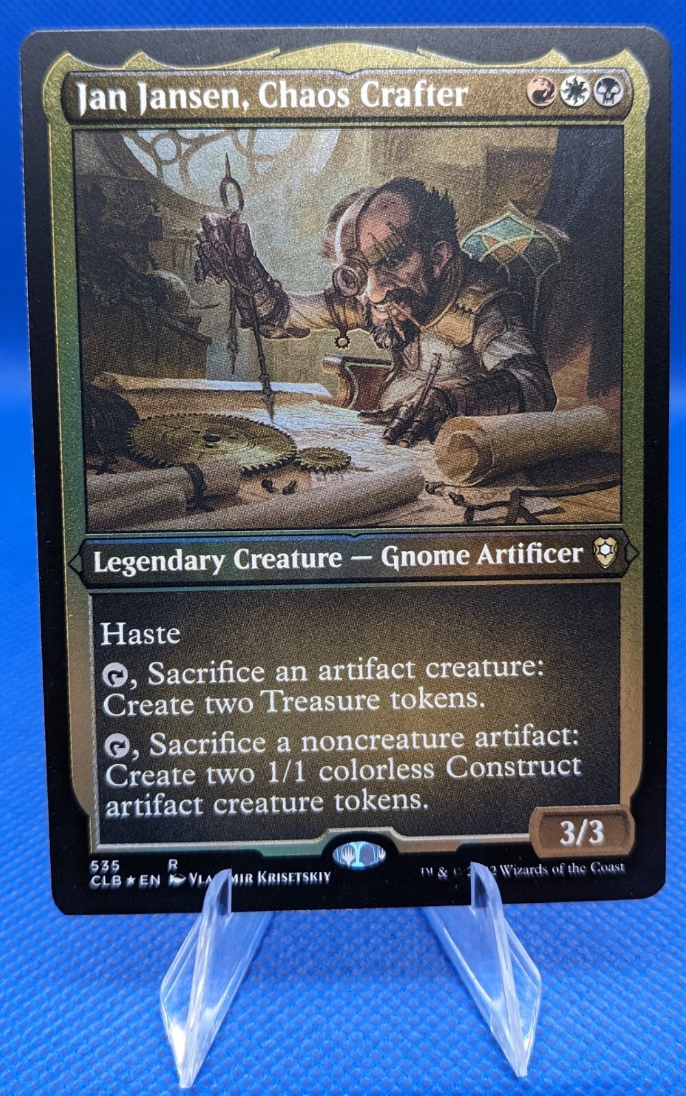 Jan Jansen, Chaos Crafter (Foil Etched) Commander Legends: Battle for ...