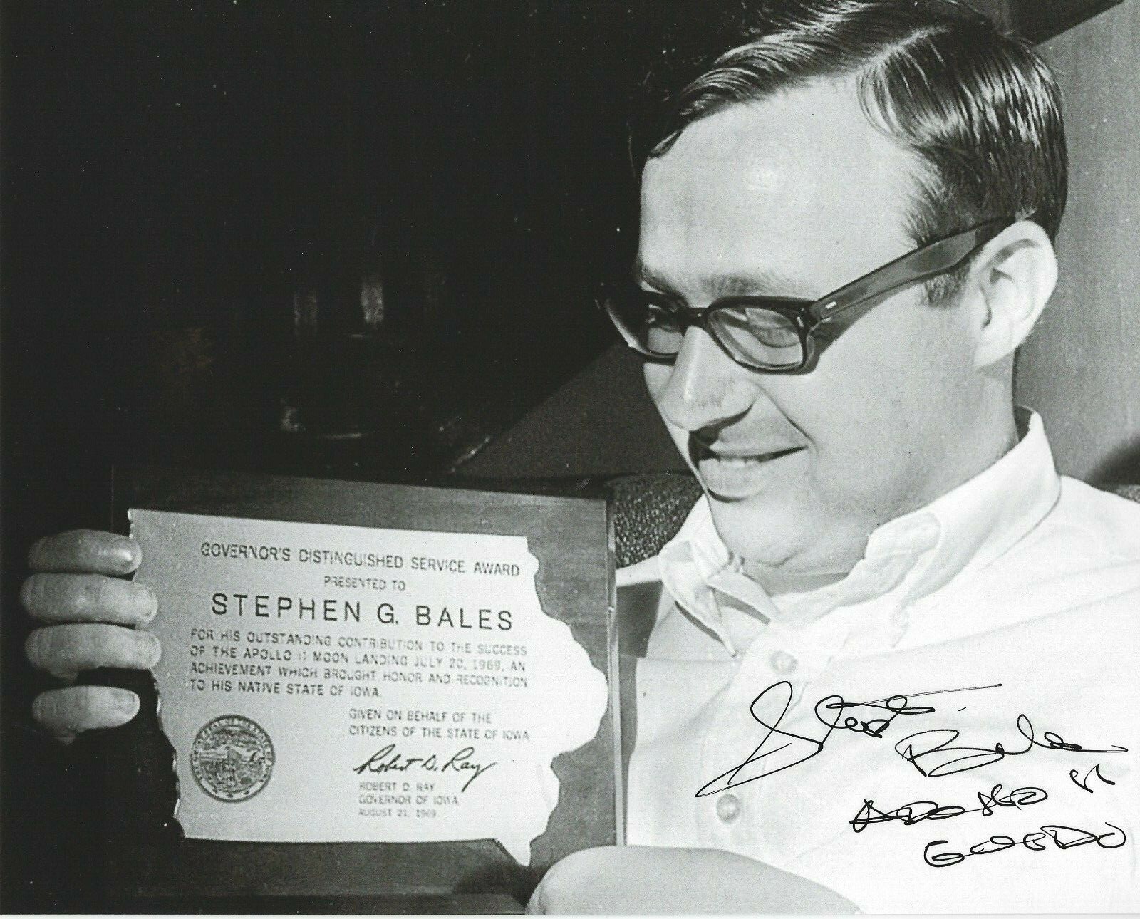 Steve Bales NASA Engineer Signed REPRINT 8.5 x 11 Photo FREE SHIPPING ...
