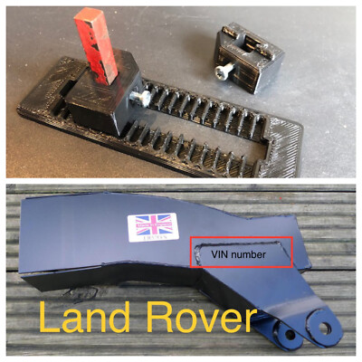 Magnetic Jig Number Letter Stamp Punch Guide 10-13mm Vin Chassis -For ...