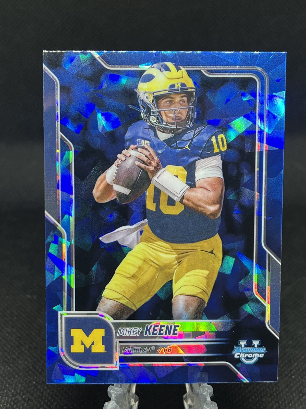 2025 Bowman University Chrome Sapphire Edition - Mikey Keene #184 (RC ...