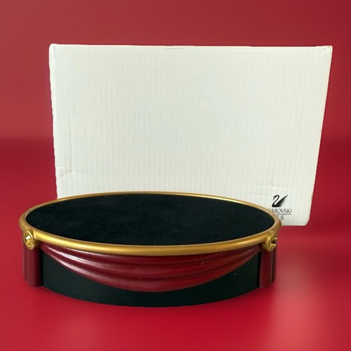 Swarovski HARLEQUIN Red Swag Display Stand Yellow Crystals #291129 ...