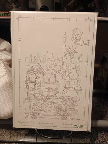 Teenage Mutant Ninja Turtles The Last Ronin #5 Justin Roiland Sketch ...