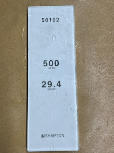 Shapton Glass Stone 500 Grit Japanese whetstone | eBay