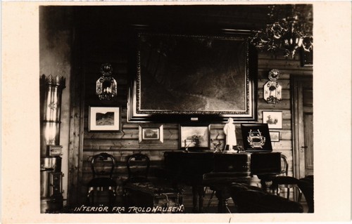 CPA AK Interieor fra Troldhaugen NORWAY (1364666) | eBay.de