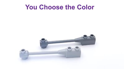 Lego 1x8 Bar with 1x2 Brick Curved Top End Axle Holder Inside You ...