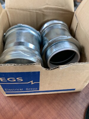 EGS QTY (2) 2" EMT GLAND COMPRESSION TYPE CONNECTORS 7200ST | eBay