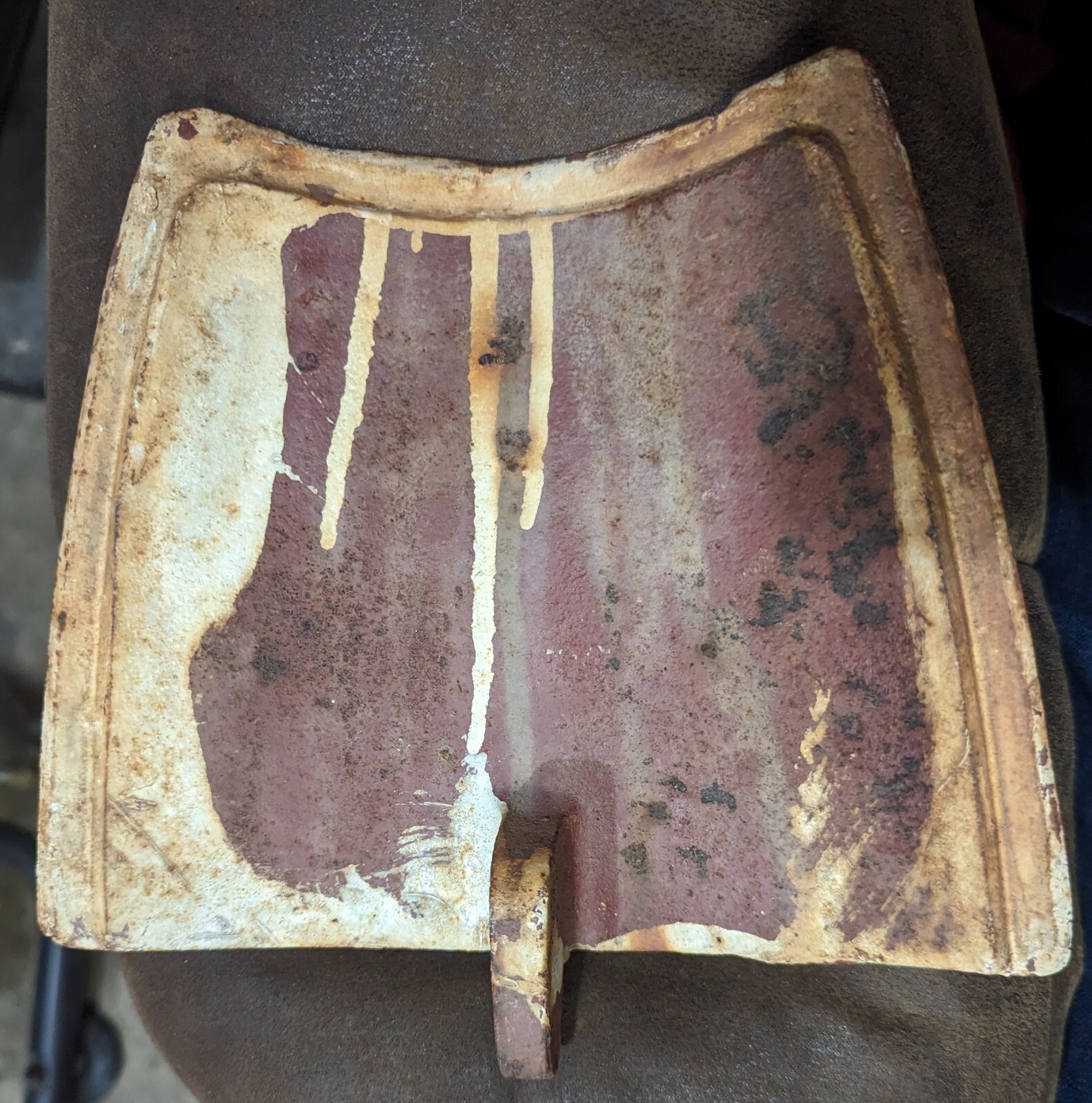 🚏22' ANTIQUE CAST IRON FLUTED LAMP POST, UNIQUE BASE WITH OPEN/CLOSE ...