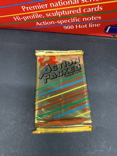 1990 Action Packed Series II Football Sealed Packs (6 cards per pk) | eBay