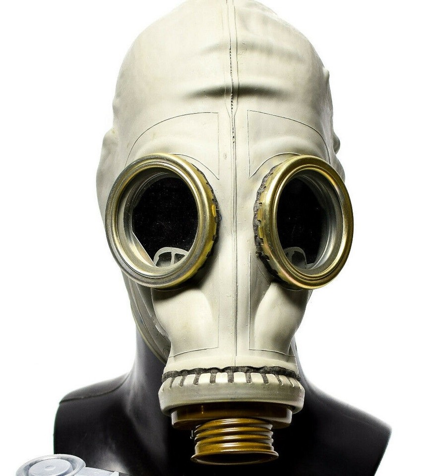 HALLOWEEN ARMY COSTUME Genuine Military Russian Gas Mask GP-5 Surplus ...