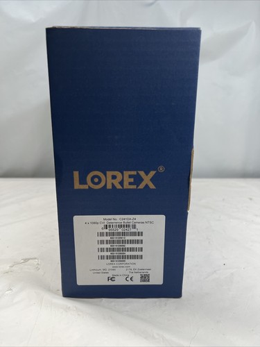 Sealed Box Of 4 - Lorex 1080p CVI Deterrence Bullet Cameras NTSC | eBay