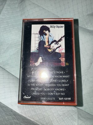 BILLY SQUIRE DONT SAY NO CASSETTE TAPE AA110 | eBay