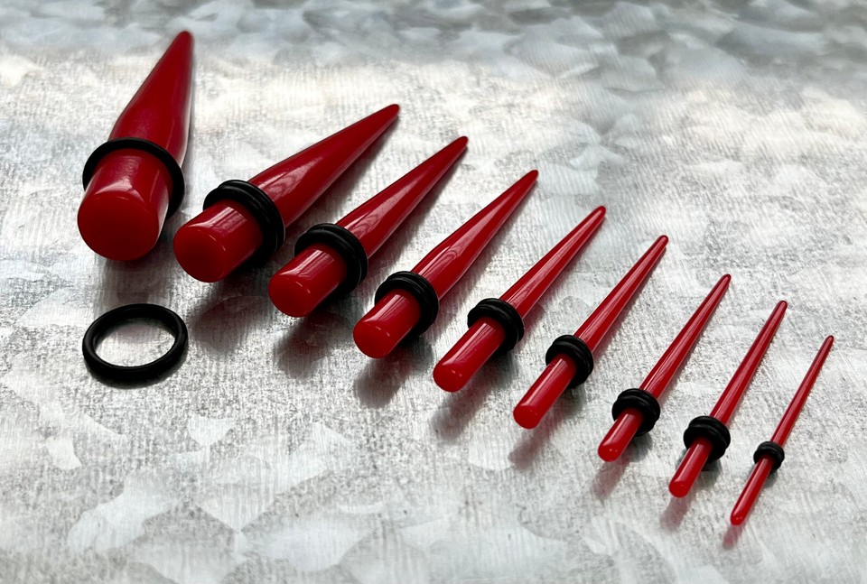 18pc Stretching Kit Taper Expansion 14g thru 00g Set - choose your ...