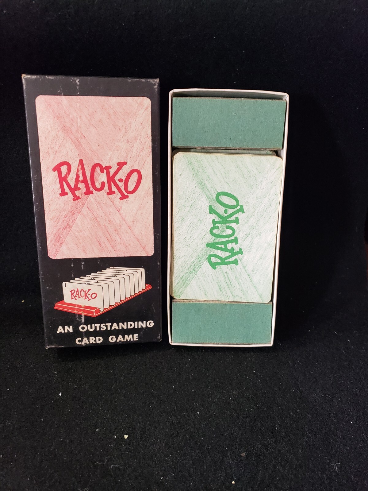 1961 Vintage Racko Card Game Milton Bradley 4615 for sale online | eBay