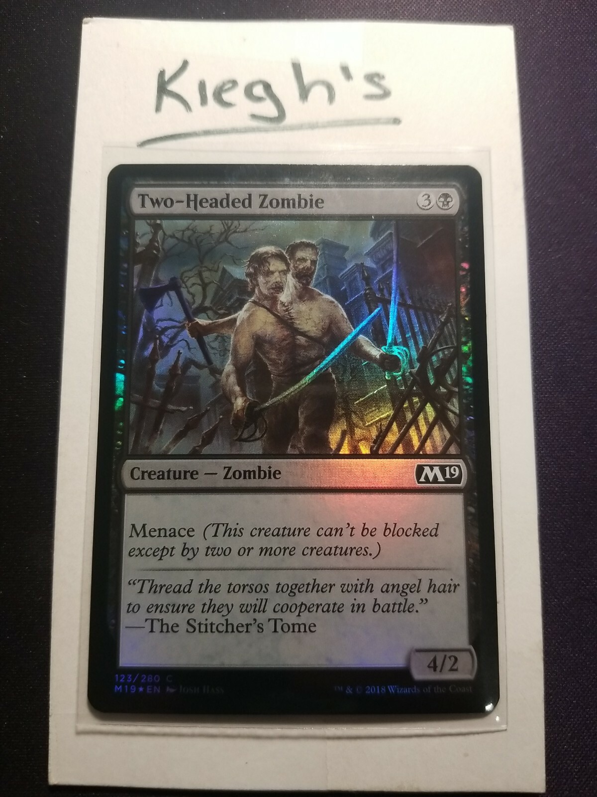 Mtg Two-Headed Zombie *FOIL* | eBay