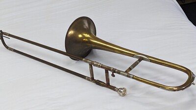 Antique Czech "Amati Kraslice" Brass Trombone 45" | eBay