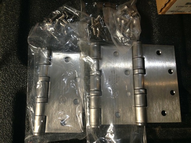 MCKINNEY TA2314 4 1/2 1/2 32D Hinge Set Full Mortise Qt.of 3 NOS for ...