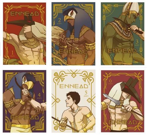 ENNEAD Vol 1 - 6 Whole Set Korean Webtoon Book Naver Line Manga Manhwa Comic Fun | eBay