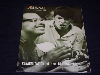 1969 JANUARY THE RED CROSS JOURNAL MAGAZINE - REHABING THE HANDICAPPED ...