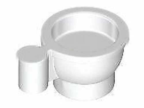 LEGO Minifigure White Utensil Tea Cup | eBay