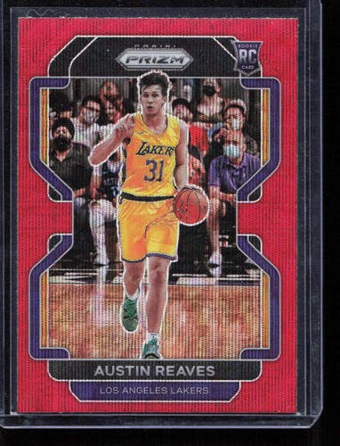Austin Reaves 2021-22 Panini Prizm #165 Ruby Wave Prizm Rookie | eBay