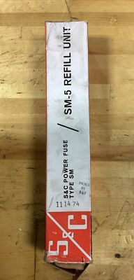 S&C SM-5 150 amp power fuse refill unit B39 | eBay