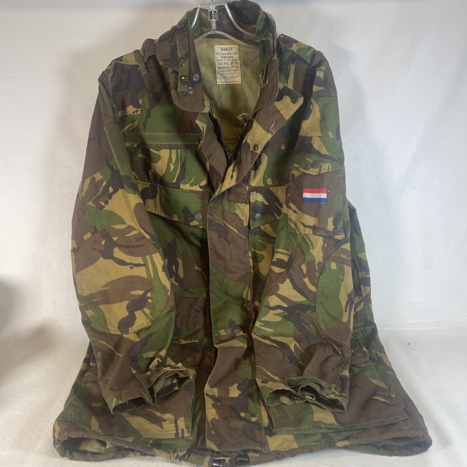 Dutch Army Parka Military DPM Camo Field Jacket Airbo… - Gem