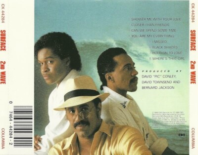 Surface – 2nd Wave CD 1988 Columbia CK‑44284 R&B Soul Album 07464442842 ...